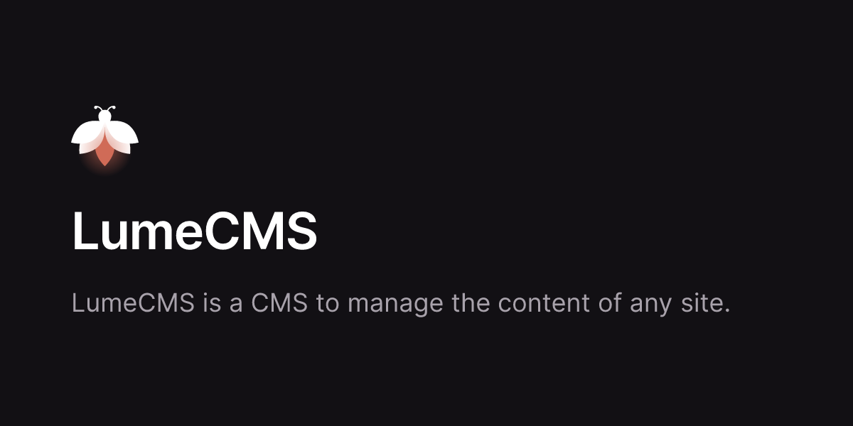 LumeCMS - Lume