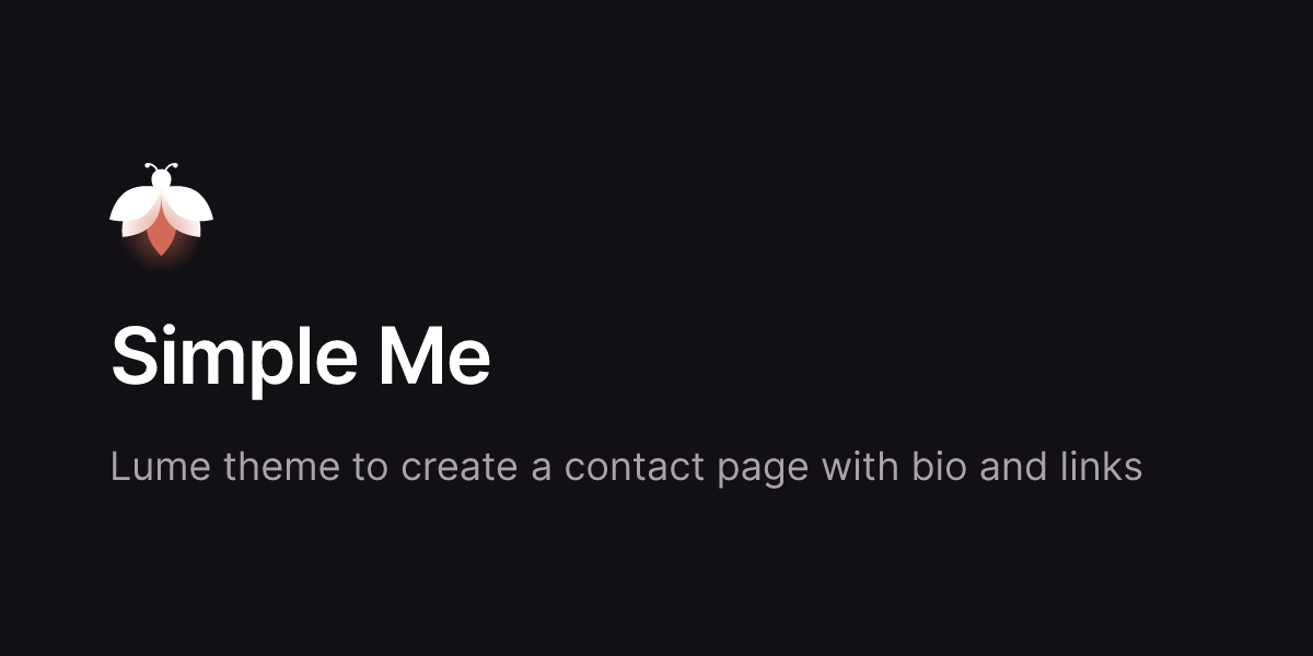 Simple Me - Lume